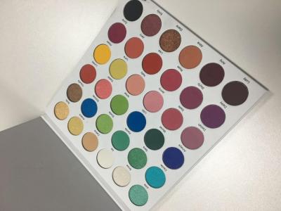 Cina Iso 22716 tavolozza dell'ombretto di trucco di 36 colori per gli incarnati caldi in vendita