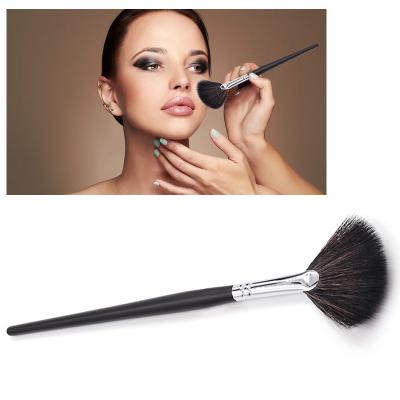 Cina Spazzole amichevoli della macchia dell'eye-liner della singola del piccolo appartamento dell'OEM dell'ombretto pelle della spazzola in vendita