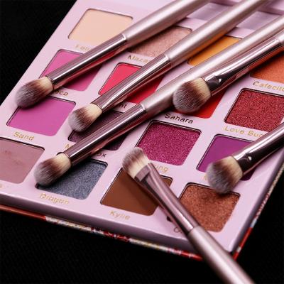 Cina insieme di 13pcs Rose Gold Eye Makeup Brush in vendita