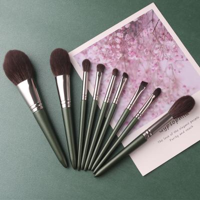 Cina Il trucco cosmetico 9PCS spazzola Kit Goat Pony la polvere del fondamento che dei capelli arrossisce in vendita