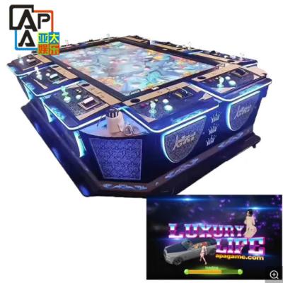 China 2021 Good Hold Profit Luxury Life Cars Shooting Fishing Game Machine Fish Game Table for sale