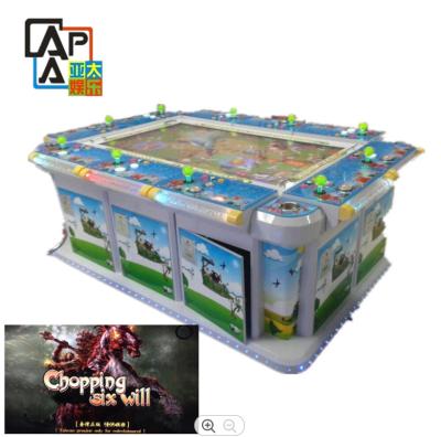 China 2021 Newest Game Chopping Six Will Fishing Game Table  Machine for sale