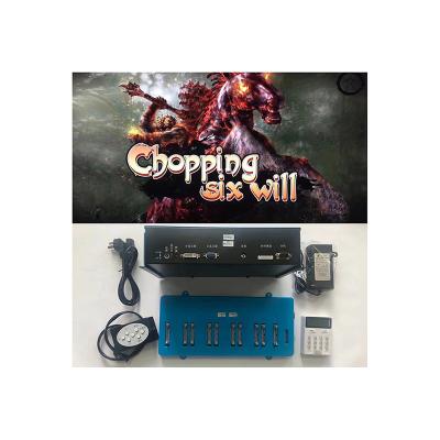 China 2021 High Profitable Win Money  Fishing Game Chopping Six Will Arcade Fish Shooting Games Board Kits For Sale for sale
