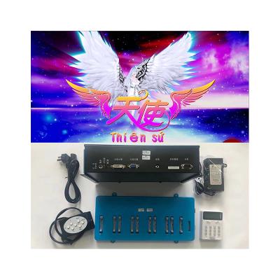 China Angel 2021 Hot  Arcade Fish Shooting Games Hardware Skilled 3/4/6/8/10 Seats Fishing Game Board Kits For Sale for sale
