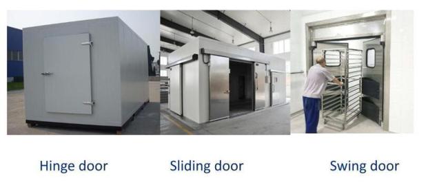 Commercial Walk in Freezer Deep Blast Frozen Freezer Sliding Door Low Temperature Refrigeration Condensing Unit