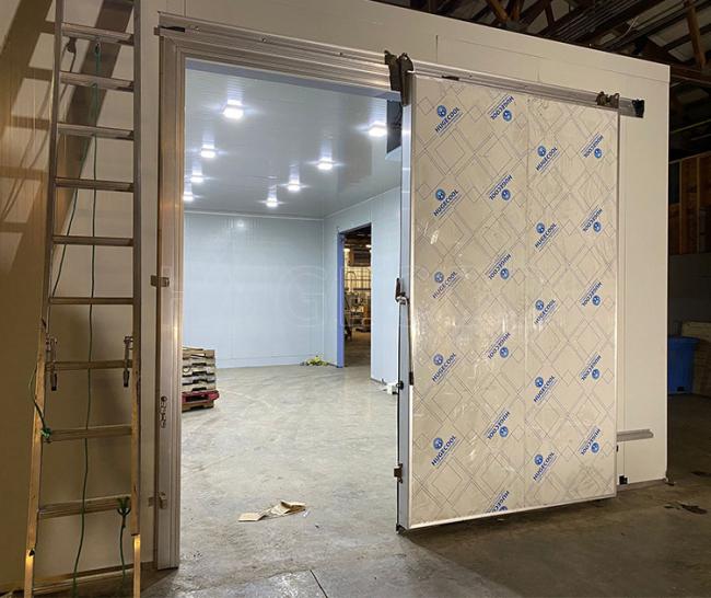 50m*50m Logistics Cold Storage with Rack Refrigeration System