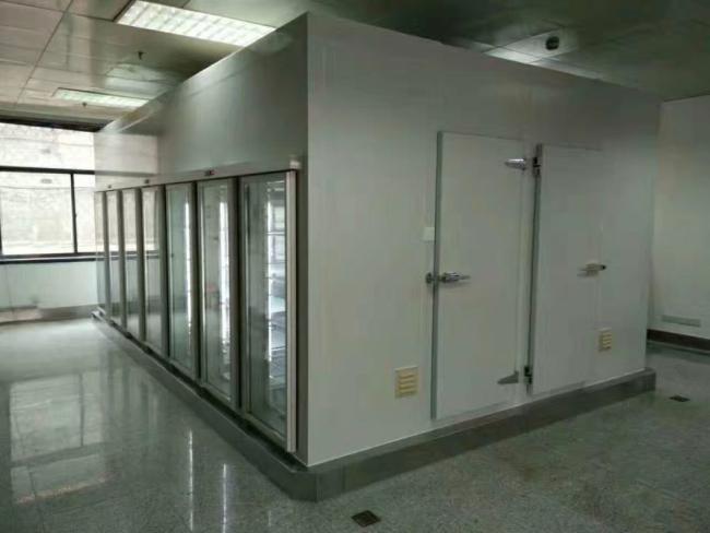 Glass Door Display Walk in Cooler Freezer Room with Beer Cave