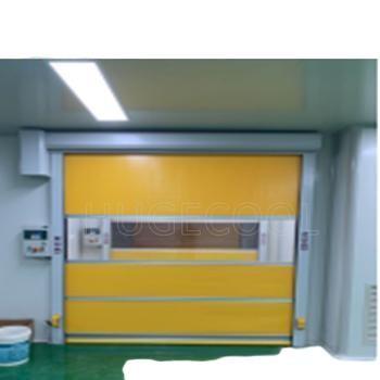China High Speed Rolling Door With Window For Factory And Warehouse Cold Room for sale