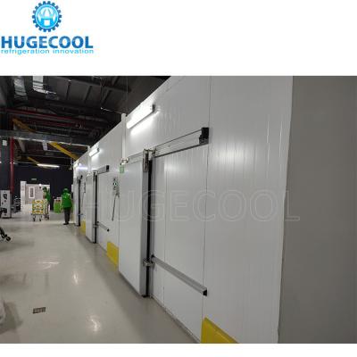 China Hinged Door Walk in Cooler Freezer Combo Chiller Room with Refrigeration Equipment for sale