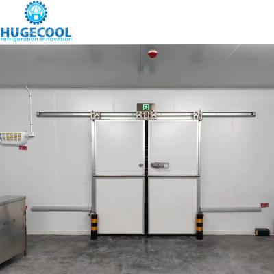China 130t Beef Fresh Chiller Camera Room Cooler Storage with 200mm PU Panel and Rack Unit for sale
