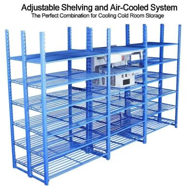 China Adjustable Shelving and Air-Cooled System The Perfect Combination for Cooling Cold Room Storage for sale