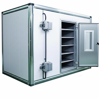 China Temperature -45C To 20C Modular Cold Room with Adjustable Shelving and Thickness 100mm 150mm 80mm 120mm 200mm for sale