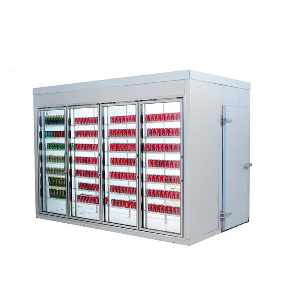 Beverage Cooler Multideck Display Fridge With Digital Temperature Controller