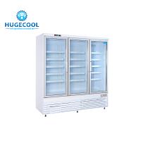 China Beverage Cooler Multideck Display Fridge With Digital Temperature Controller for sale