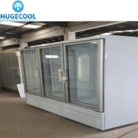China Beverage Cooler Multideck Display Fridge With Digital Temperature Controller for sale