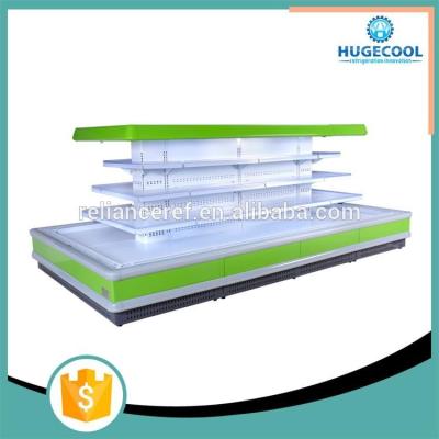 China Commercial Upright Display Chiller Microcomputer Temperature Control With Digital Display for sale