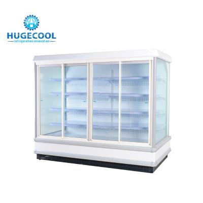 China Single Temperature Refrigerated Display Case , Multideck Display Chiller for sale