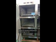 Feezer para 6 bodys, armazenamento frio da morgue da morgue, sala fria da morgue