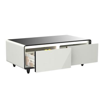 China Moderna Mini geladeira mesa de chá com música e faixa de temperatura de 3 8 C/6- 12 C à venda