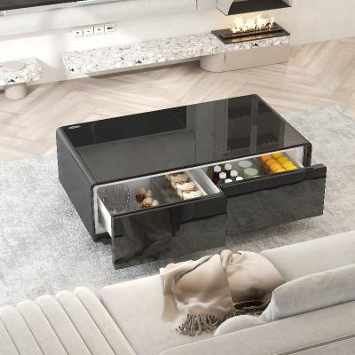 Cina Stylish Morden Simple Style Tavolo da caffè con musicista e frigorifero in vendita
