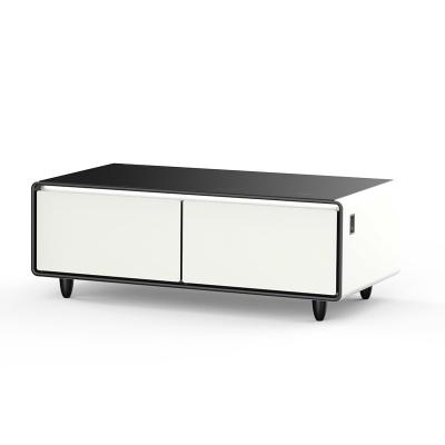 중국 2024 거실 가구 무선 충전 및 터치 스크린으로 스마트 커피 테이블 판매용