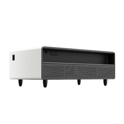 China Food Used Smart Bedside Table with Cooling Drawer Wireless Charging and Refrigerator for sale