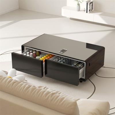 Bedroom Furniture Metal Center Coffee Tables with Drawer Living Room Modern Luxury