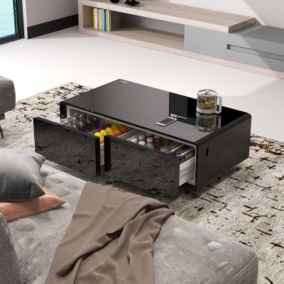 Cina Ricarica wireless Modern Primst Smart Coffee Table con altoparlanti musicali per salotto in vendita