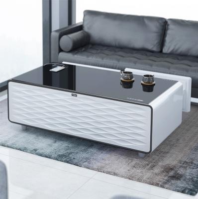 중국 135L 용량 무선 충전 음악 플레이어 스마트 커피 테이블 판매용