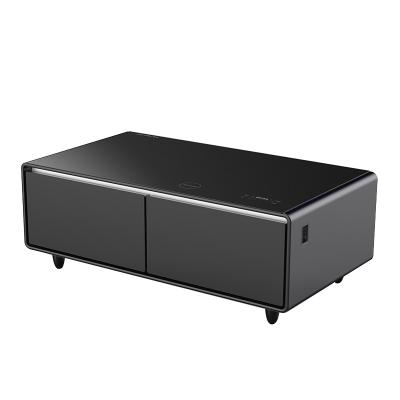 중국 135L 용량 무선 충전 음악 플레이어 스마트 커피 테이블 판매용