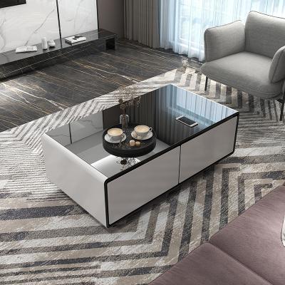 중국 이 커피 테이블과 USB 충전과 내장된 음악 플레이어로 거실을 개선하세요. 판매용