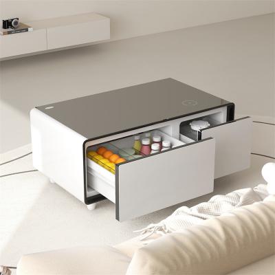 Cina Frigorifero Smart Desktop a doppia porta con carica wireless USB 39KGS in vendita