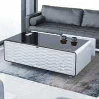 China Function Multi-purpose Mini Bar Table with Compact Built-in Fridge and Music Speaker for sale