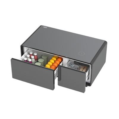 China Carregador sem fio Carregador USB Smart Mesa Frigorífico Material principal Aço Vidro Temperado Plástico à venda