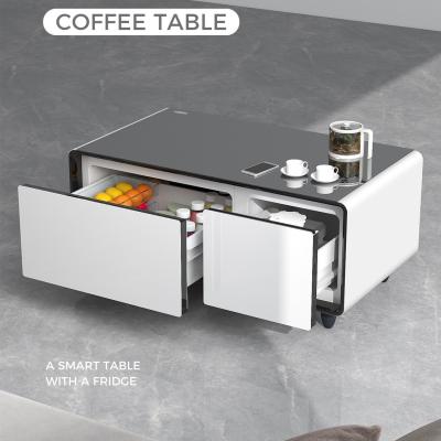 China Carregador sem fio Carregador USB Smart Mesa Frigorífico Material principal Aço Vidro Temperado Plástico à venda