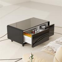 China Customized Smart Coffee Table with Refrigerated Freezer Drawer and Wireless Charging for sale