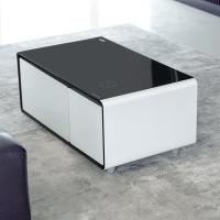 China Customized Smart Coffee Table with Refrigerated Freezer Drawer and Wireless Charging for sale