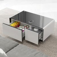 China Customized Smart Coffee Table with Refrigerated Freezer Drawer and Wireless Charging for sale