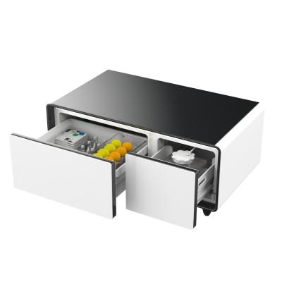 Cina Home Arredamento Luxury Smart Tea Table con cassetto frigorifero e ricarica wireless in vendita