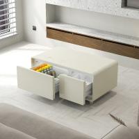 China Adjustable Multifunctional Smart Coffee Table with Wireless Charging and Music Player for sale
