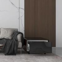 China 2024 Smart Coffee Table Multi-Function Furniture with Mini Fridge and Wireless Charging for sale