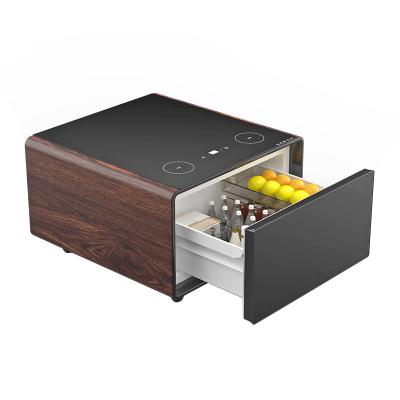 China Meubelen voor kantoor en woonkamer 75W Multifunctionele slimme koffietafel Mini koelkast Te koop