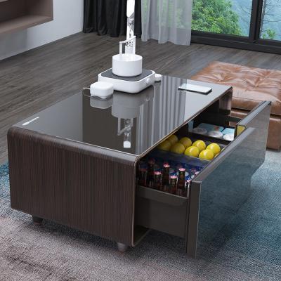 China Móveis de sala de estar Primst Carregamento sem fio Smart Tabela de café e Mini Side Table à venda