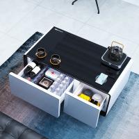 China Logo Patterned White Electric Coffee Table with Modern Refrigerator Cooling Technology for sale