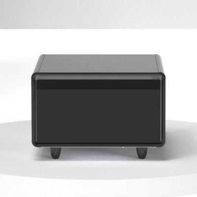 China Wireless Charging Home Coffee Table 65L Modell mit Kühlschrank und tragbarem Smart Speaker zu verkaufen
