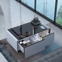 China Smart Coffee Table with Direct Cooling Fridge and Wireless Charging NO App-Controlled for sale