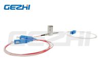 China 1x2 Fiber Optic Passive Components Ultra High Reliability for sale