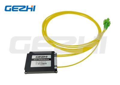 Cina 2CH 1490 1570 CWDM Mux Demux con la lunghezza d'onda su misura ed il connettore in vendita