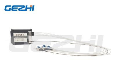 Cina Singolo modulo passivo LC/UPC ST/UPC di WDM CWDM Mux Demux del separatore del multiplexor della fibra 1470~1610nm del centro di 1*8 CWDM con preciso in vendita