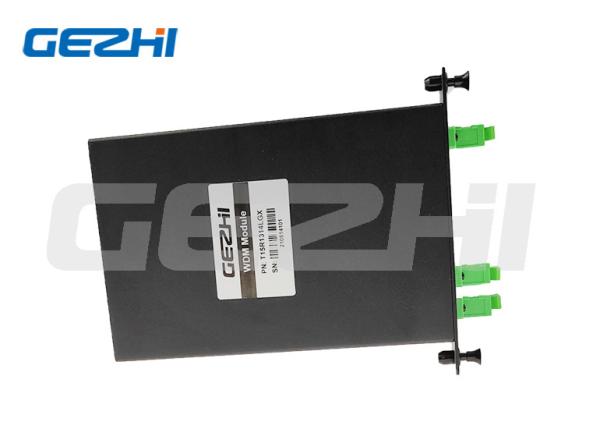 Filter WDM CATV Fwdm Optical Module with Wavelength 1310nm 1490nm 1550nm in LGX Chassis